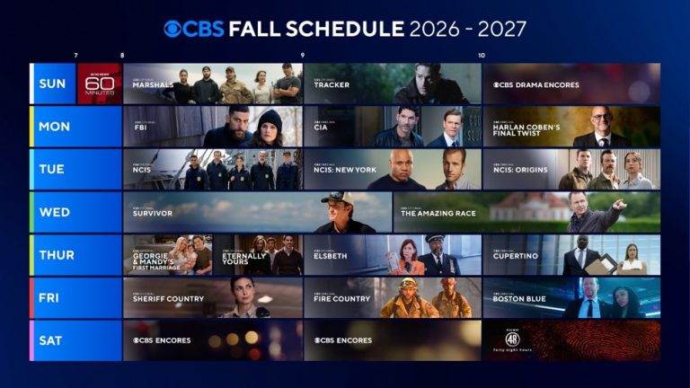 CBS releases 2026-27 schedule - T Dog Media